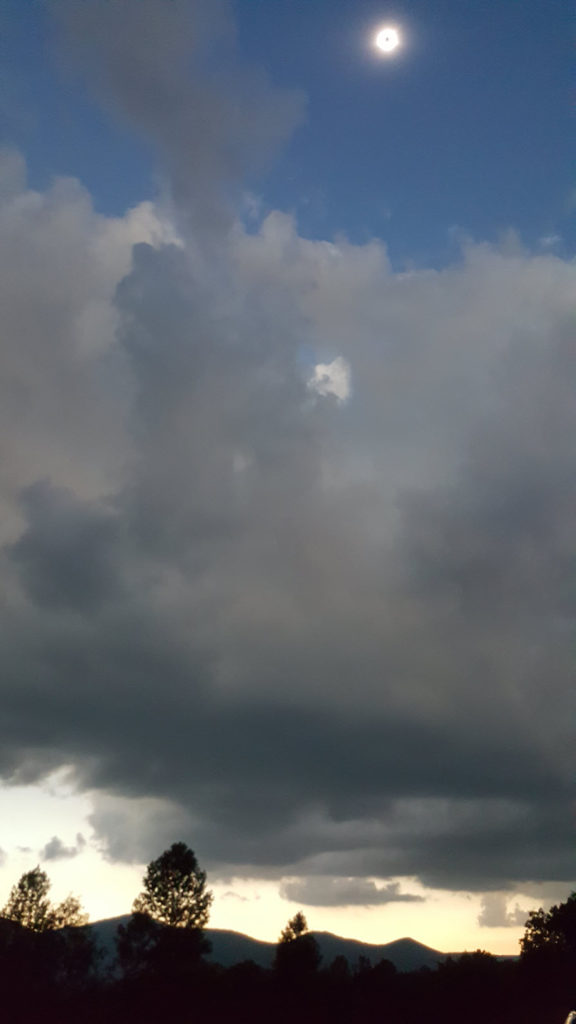 Total Solar Eclipse Over Georgia Mtns | Ga Mountains Guide