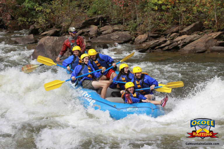 🚣‍♂️ Scenic white water rafting in North Georgia mountains