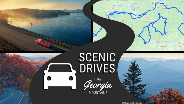 Scenic-Drives-Georgia-Mountains-Maps | Ga Mountains Guide