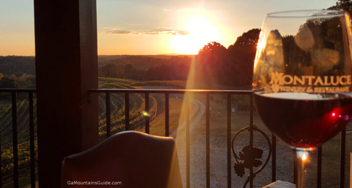 Montaluce Winery and Restaurant in the Georgia Mountains! 🍇