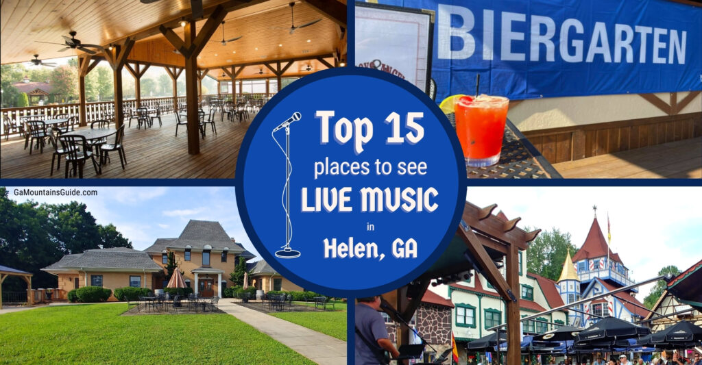 Top Places to See Live Music in Helen, Georgia 🍺🥨🎸