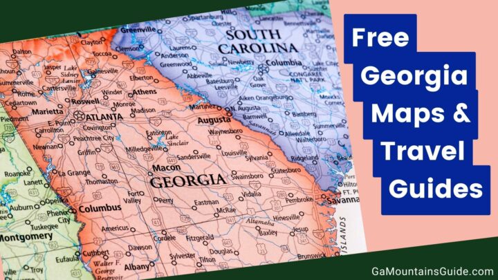Free-Detailed-Map-Georgia-State | Ga Mountains Guide