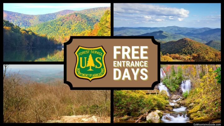 Free Entrance Days at US National Forests in North Ga & USA