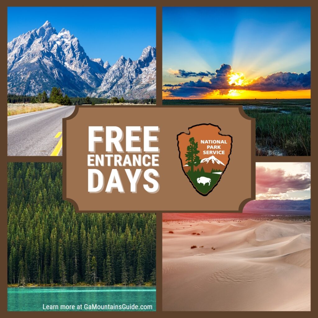 Free Entrance Days to National Parks 🏞️ Ga Mountains Guide