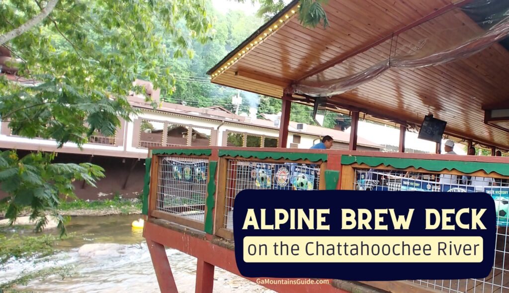 Waterfront Dining in North Georgia Mountains at 21 Places!!