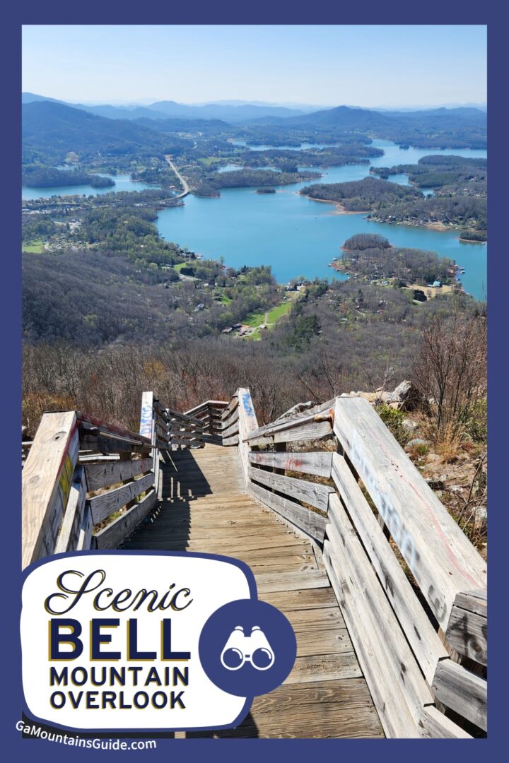 Visit the scenic Bell Mountain overlook in North Georgia 🤩