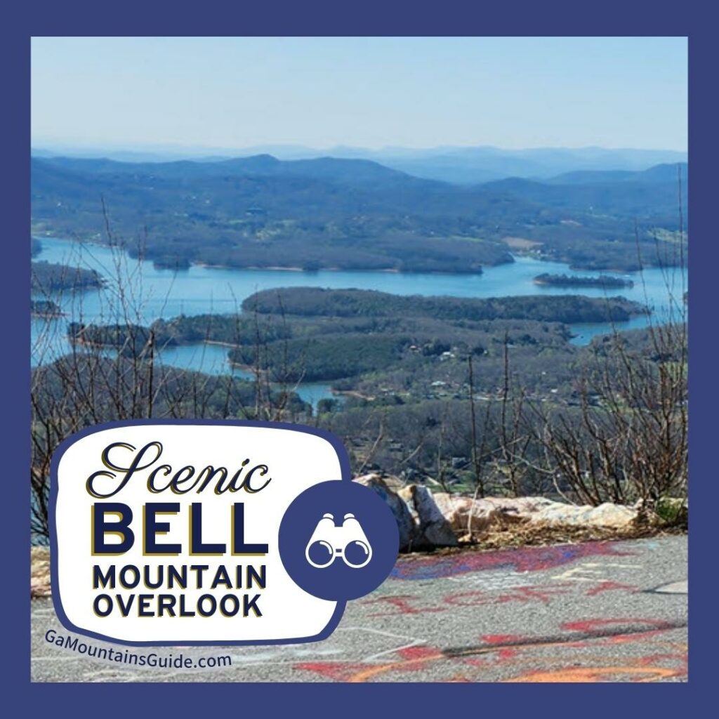 Visit the scenic Bell Mountain overlook in North Georgia 🤩