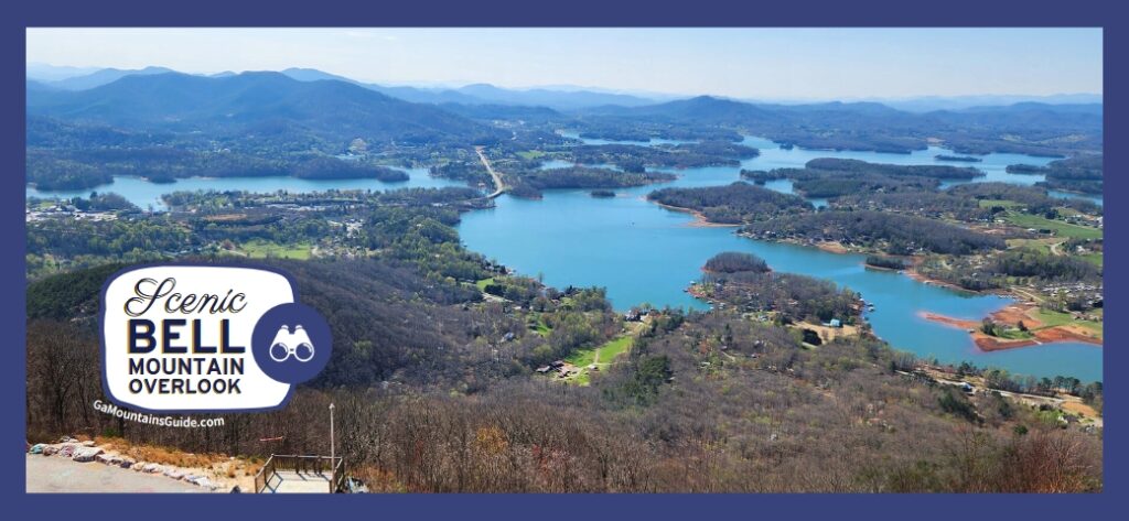 Visit the scenic Bell Mountain overlook in North Georgia 🤩