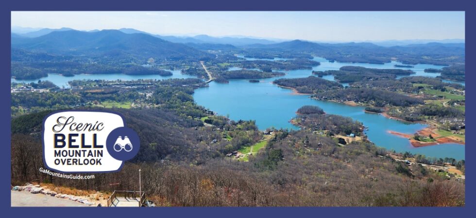 Visit the scenic Bell Mountain overlook in North Georgia 🤩