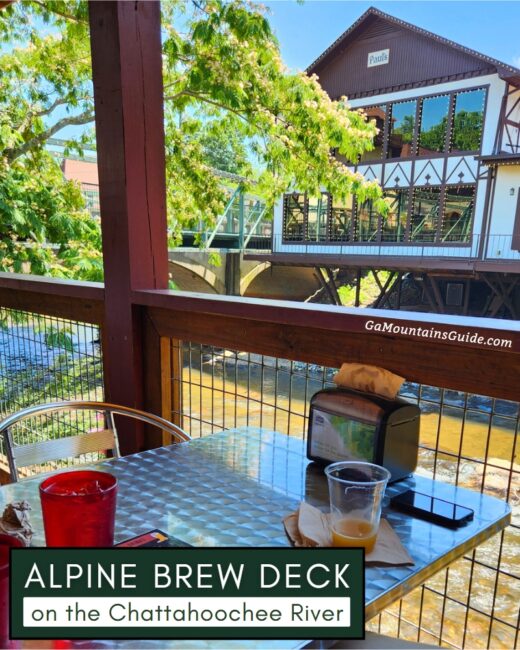 Alpine-Brew-Deck-in-Helen-GA | Ga Mountains Guide