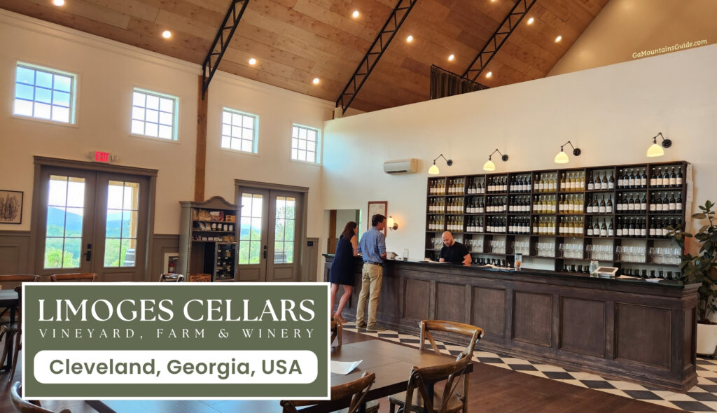 Sip in Style at Limoges Cellars in scenic North Georgia?