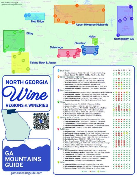 Wineries-in-North-Georgia-USA | Ga Mountains Guide