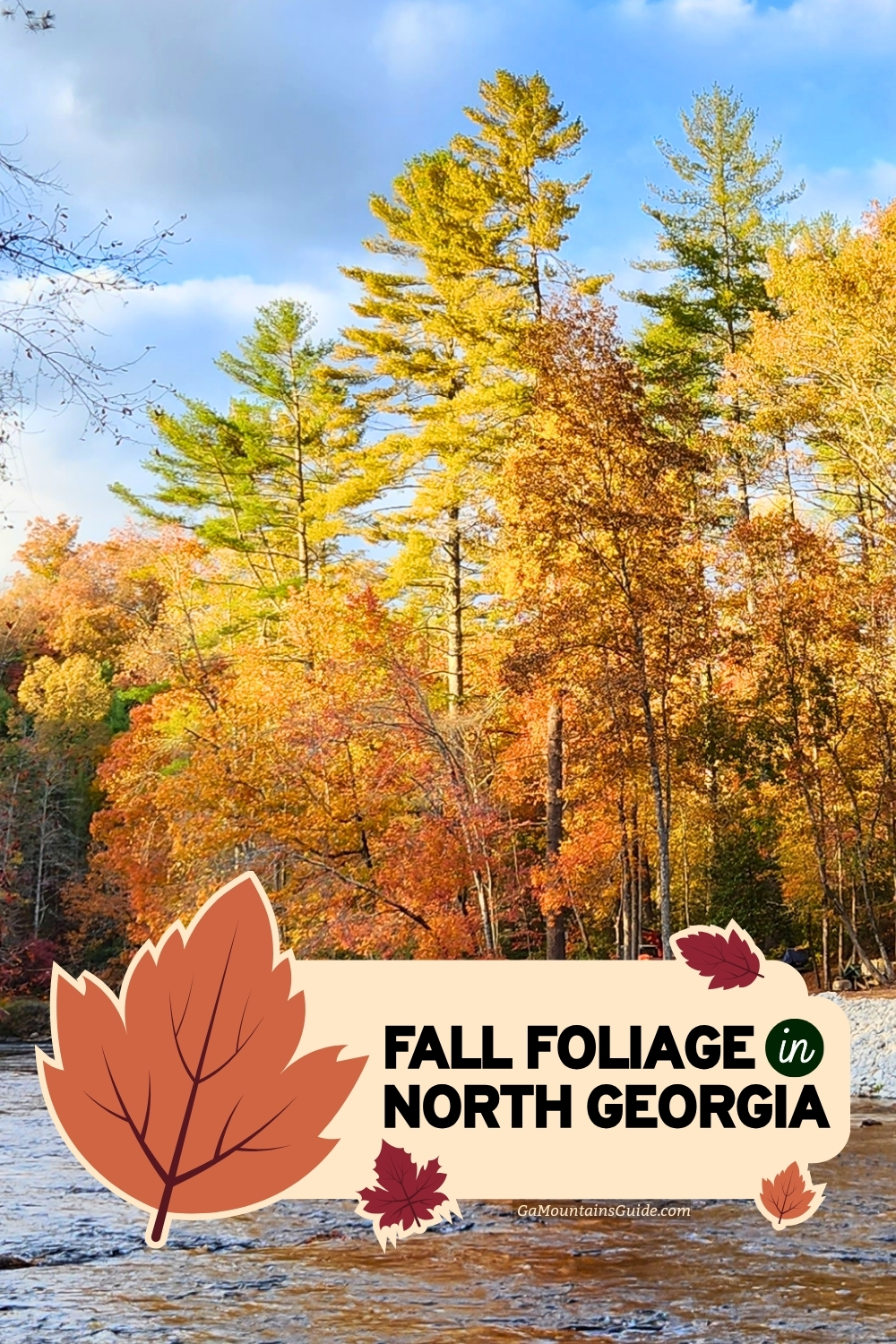 🍂 Scenic Fall Foliage in North Georgia (Map, Drives, Dates)