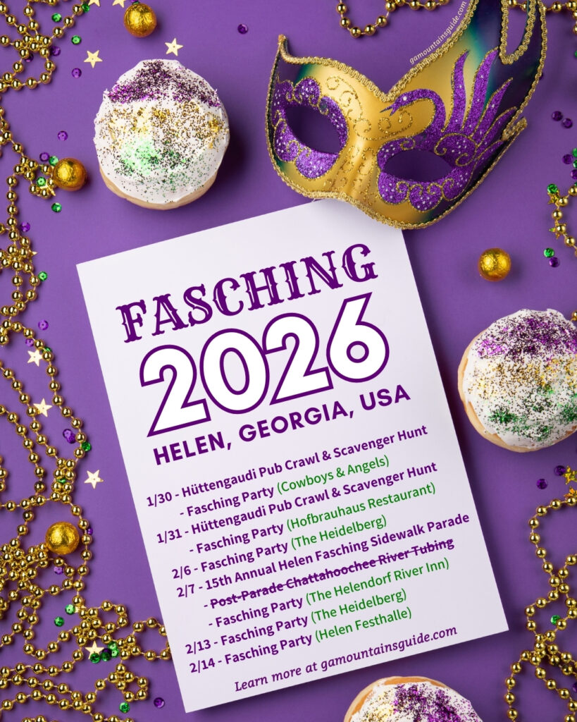 ⚜️Ultimate Guide to Fasching Celebrations in Helen, GA⚜️